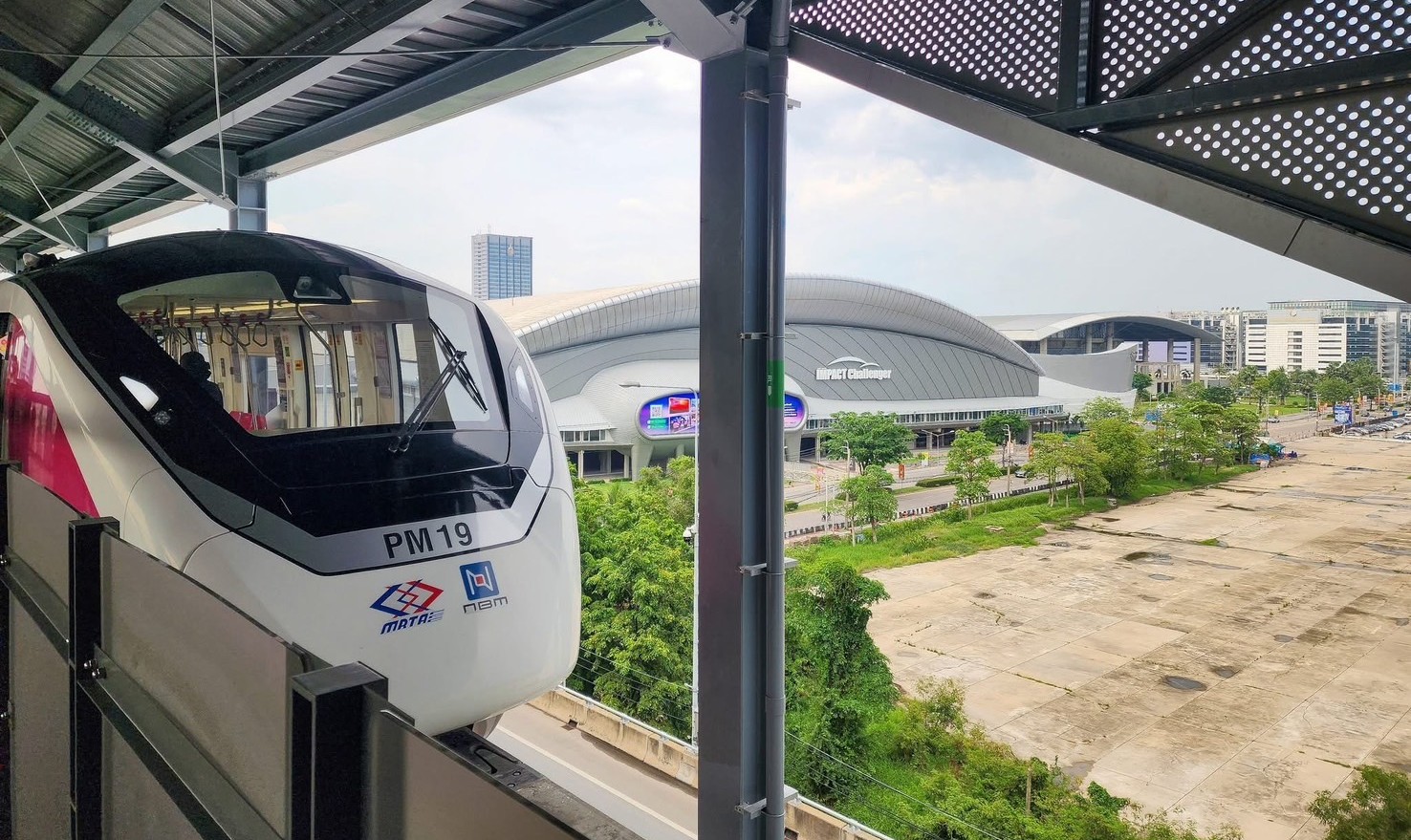 Bangkok MRT Pink Line Extention to Impact Arena | Wendy Asia News